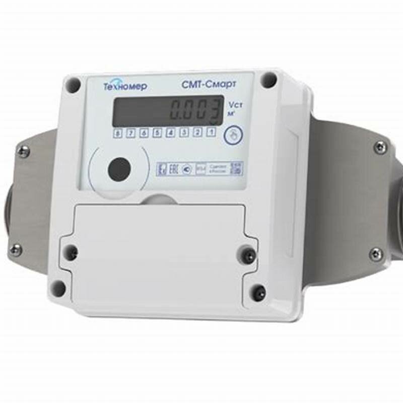 Счётчик газа СМТ-«Смарт» G10 (поток газа сверху вниз), с КМЧ 25