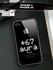 Чехол на Apple iPhone 4/4S / Айфон 4/4S с принтом Надпись: "+67 аура", прозрачны...