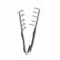 Пластиковая расческа Comb Grey