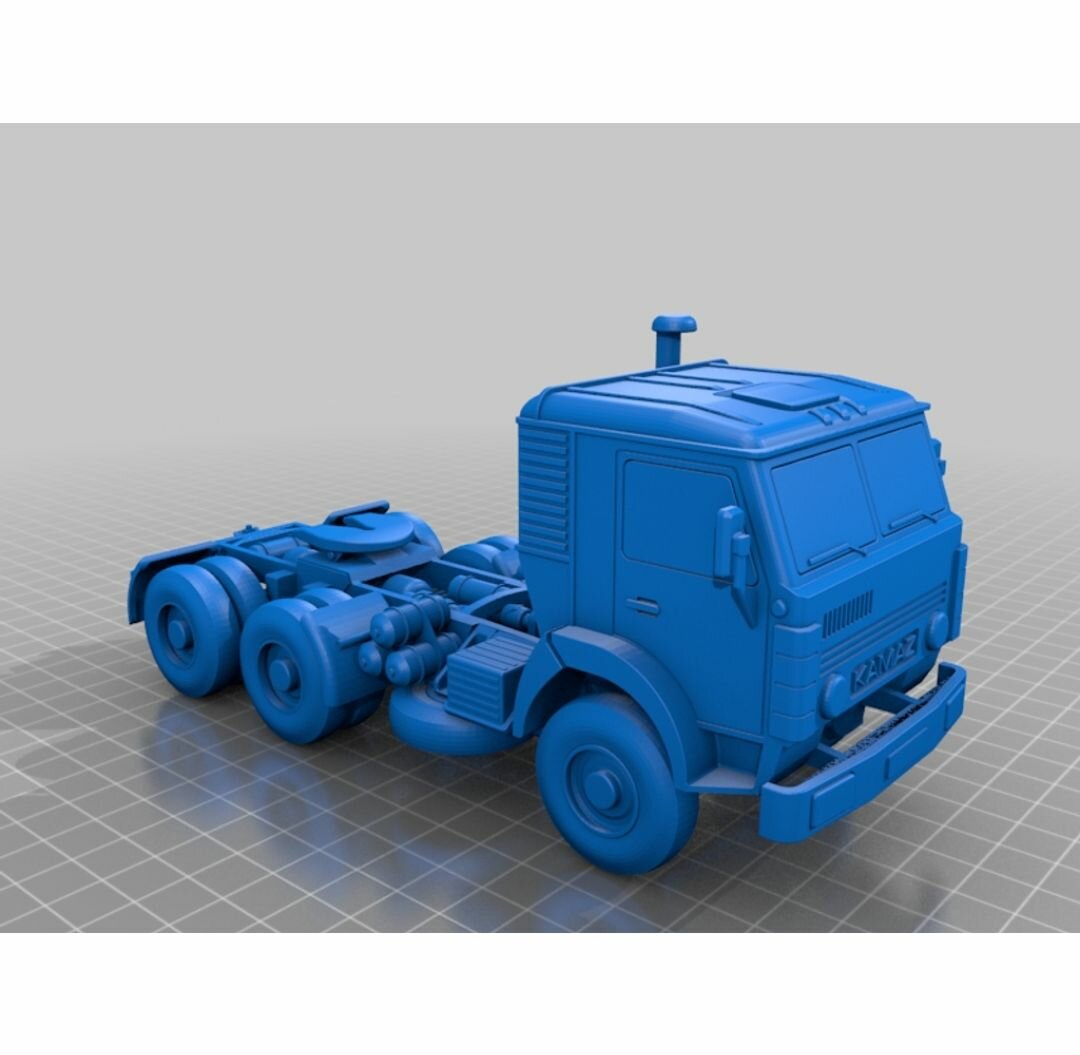 КамАЗ Тягач. Масштабная модель 1:72.