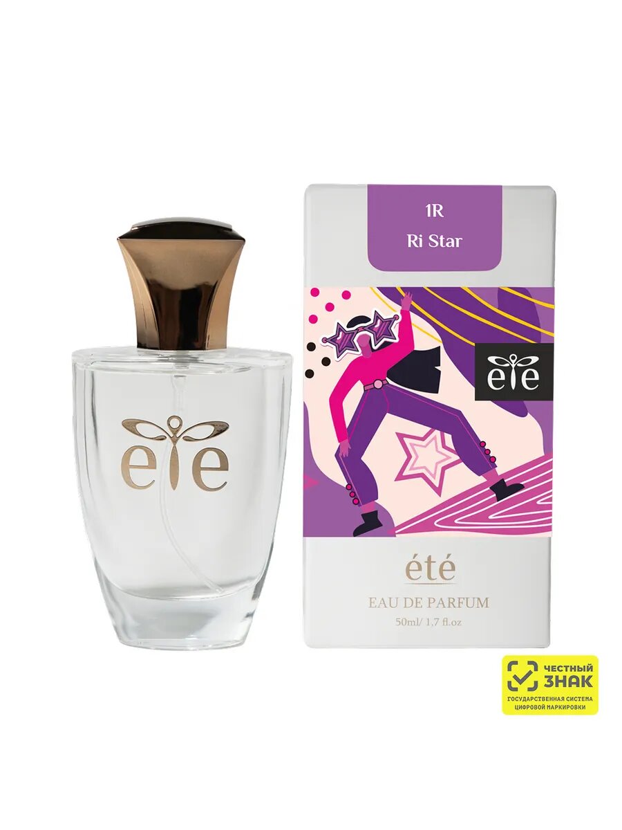 ETE 1R Ri Star Парфюмерная вода женская, 50мл