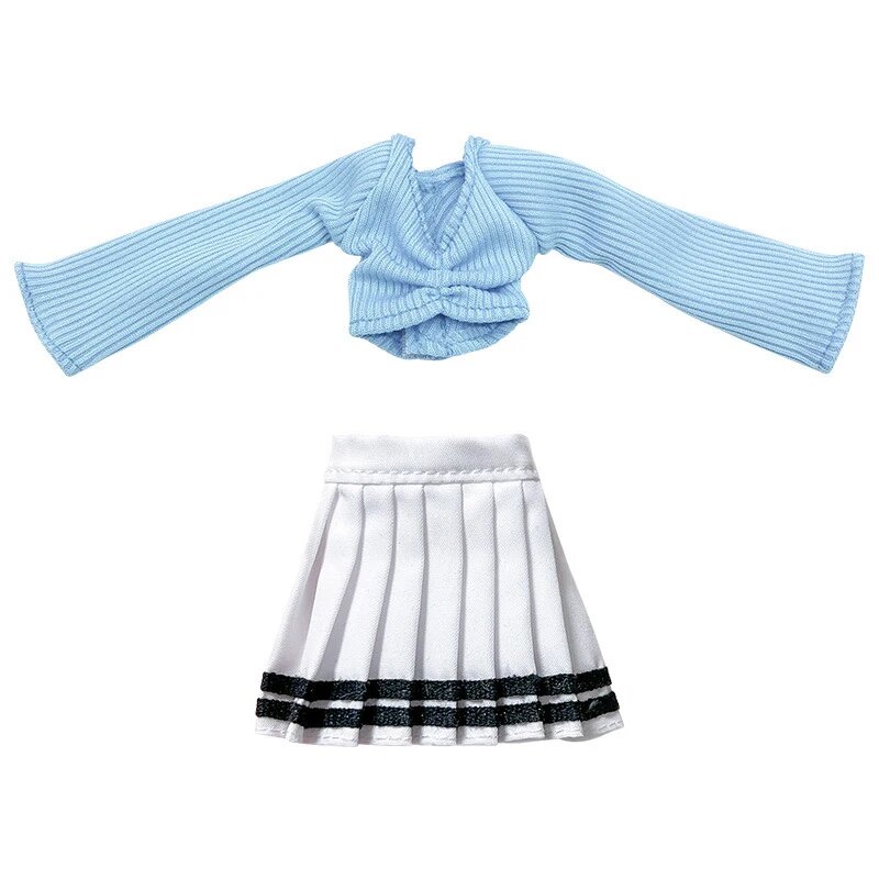 Юбка для куклы DIAPER&CORED 1/6 Голубой, 02