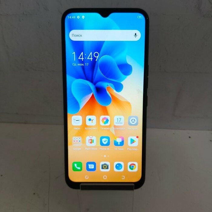 Смартфон Tecno Spark 7 4/64 Черный