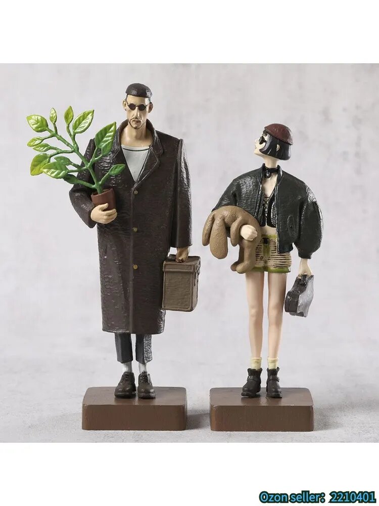 Фигурка "Леон" и "Матильда" из фильма "Леон-киллер" " Léon: The Professional "
