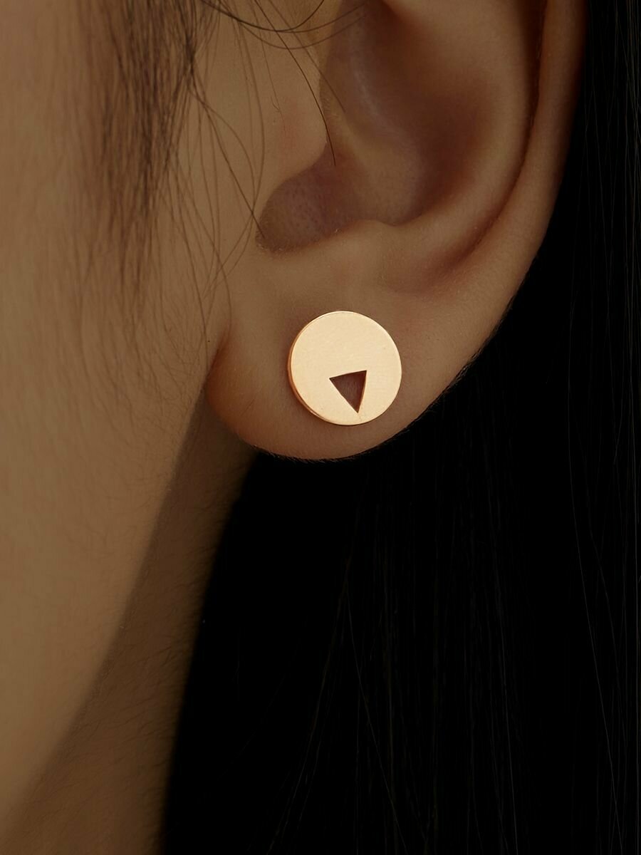 Серьги пусеты, серебро, 925 проба