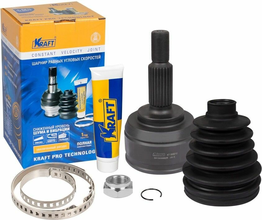 KT059212 ШРУС RENAULT DUSTER 10- 1.6 наружн.