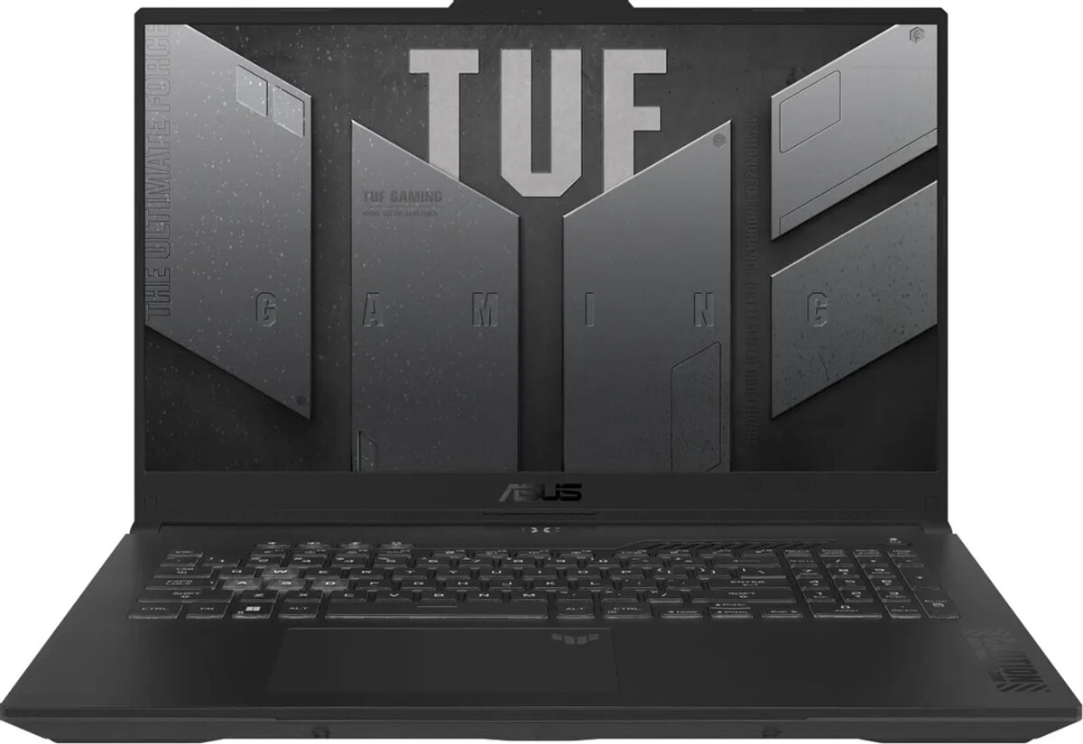 Ноутбук ASUS TUF Gaming A16 FA607NUQ-RL024 16" AMD Ryzen 7 170 Zen 3+/ 16 ГБ DDR5 4800 МГц/512/RTX 4050 6Gb/без ОС серый