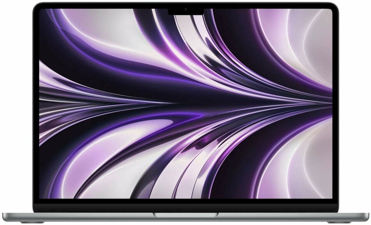 Ноутбук Apple MacBook Air 13.6 (2022) MLXW3, Apple M2 8 core 8ГБ, 256ГБ SSD, Space Gray