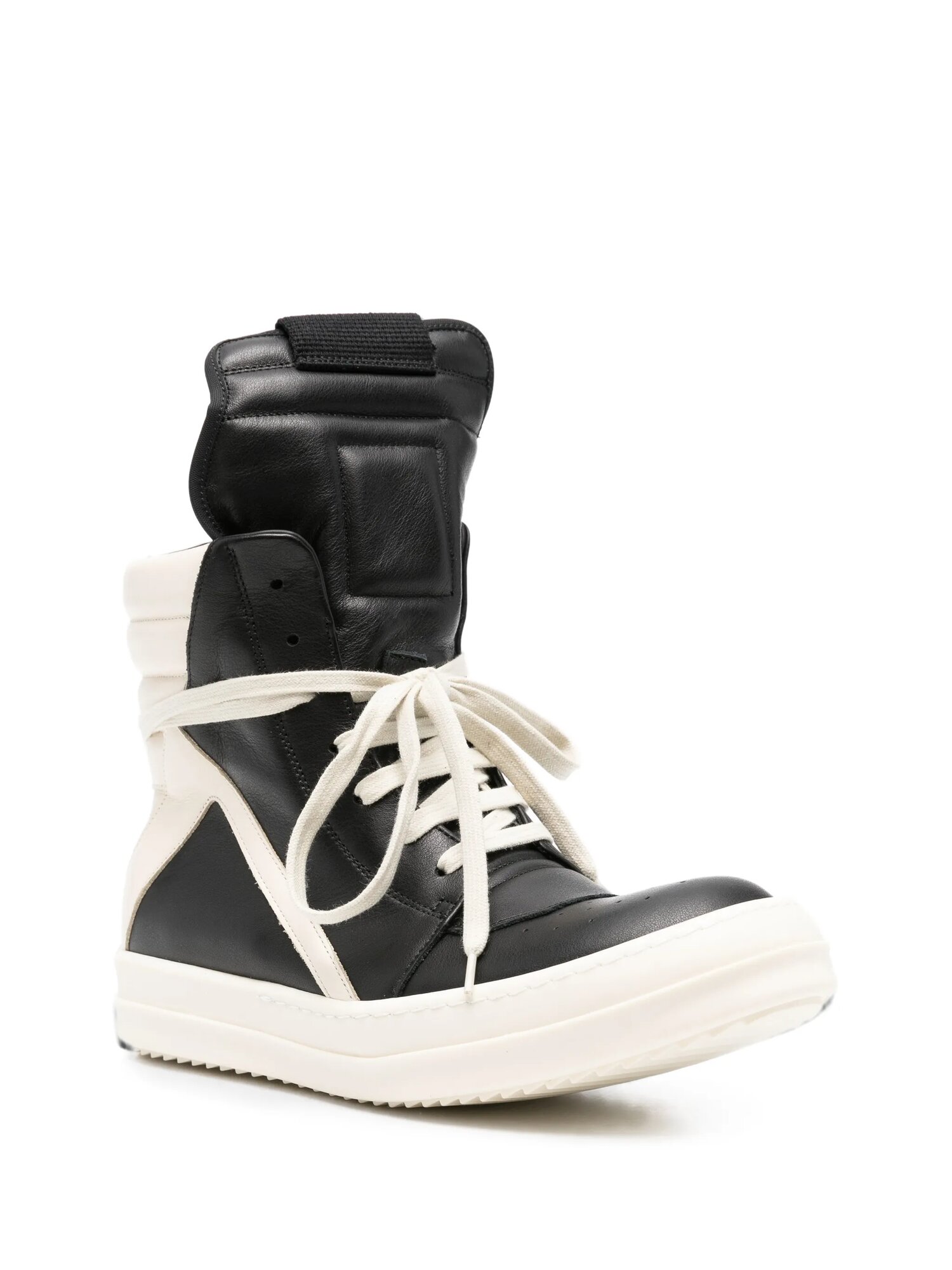 Кроссовки Rick Owens Geobasket leather sneakers, размер 38 EU — фото 1