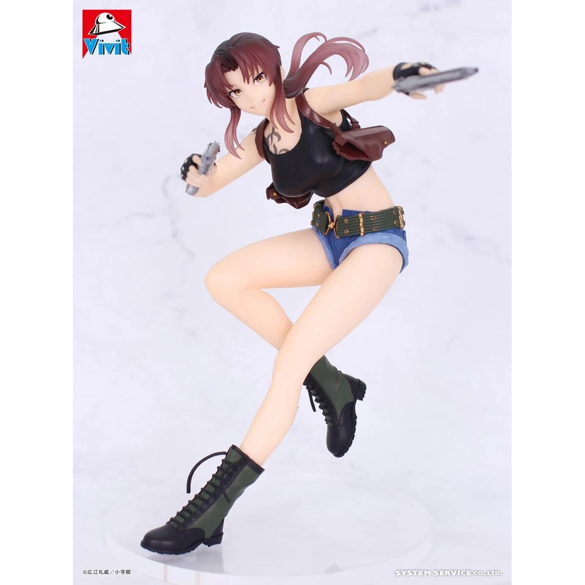 Коллекционная фигурка Black Lagoon Vivit Revy Bandai