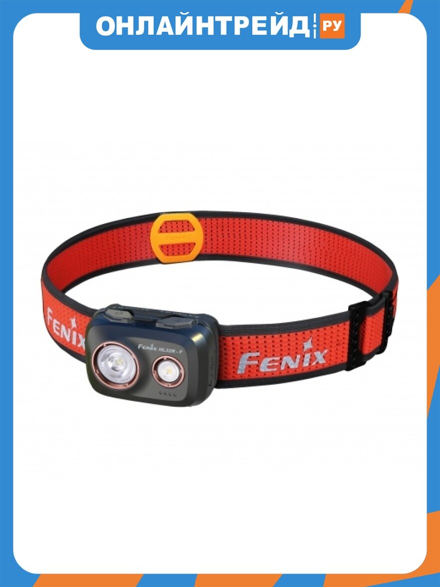 Фонарь налобный Fenix HL32R-T черный