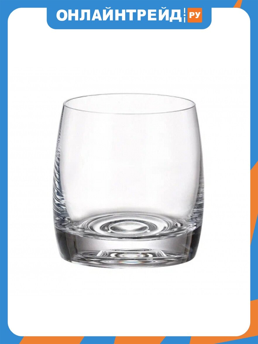 Набор стопок Crystal Bohemia "PAVO AQUA", 60 мл (набор 6шт)