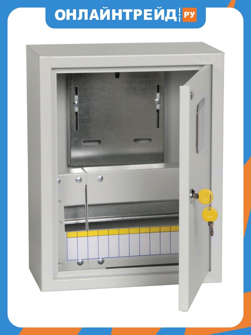 Корпус металлический Iek ЩУРн-1/12 (395х310х165мм) IP31 TITAN, MKM25-N-12-31-ZO