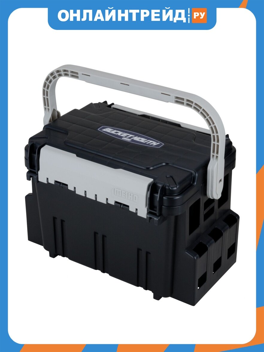 Ящик рыболовный Meiho BUCKET MOUTH BM-5000 Black 440х293х293