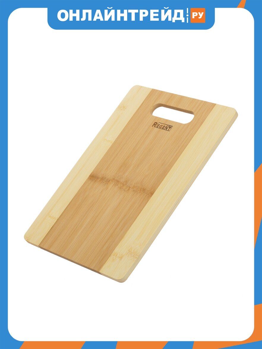 Доска Regent Inox Linea Bamboo разделочная прямоугольная, 32х22х0,9 см (93-BM-1-02.5)