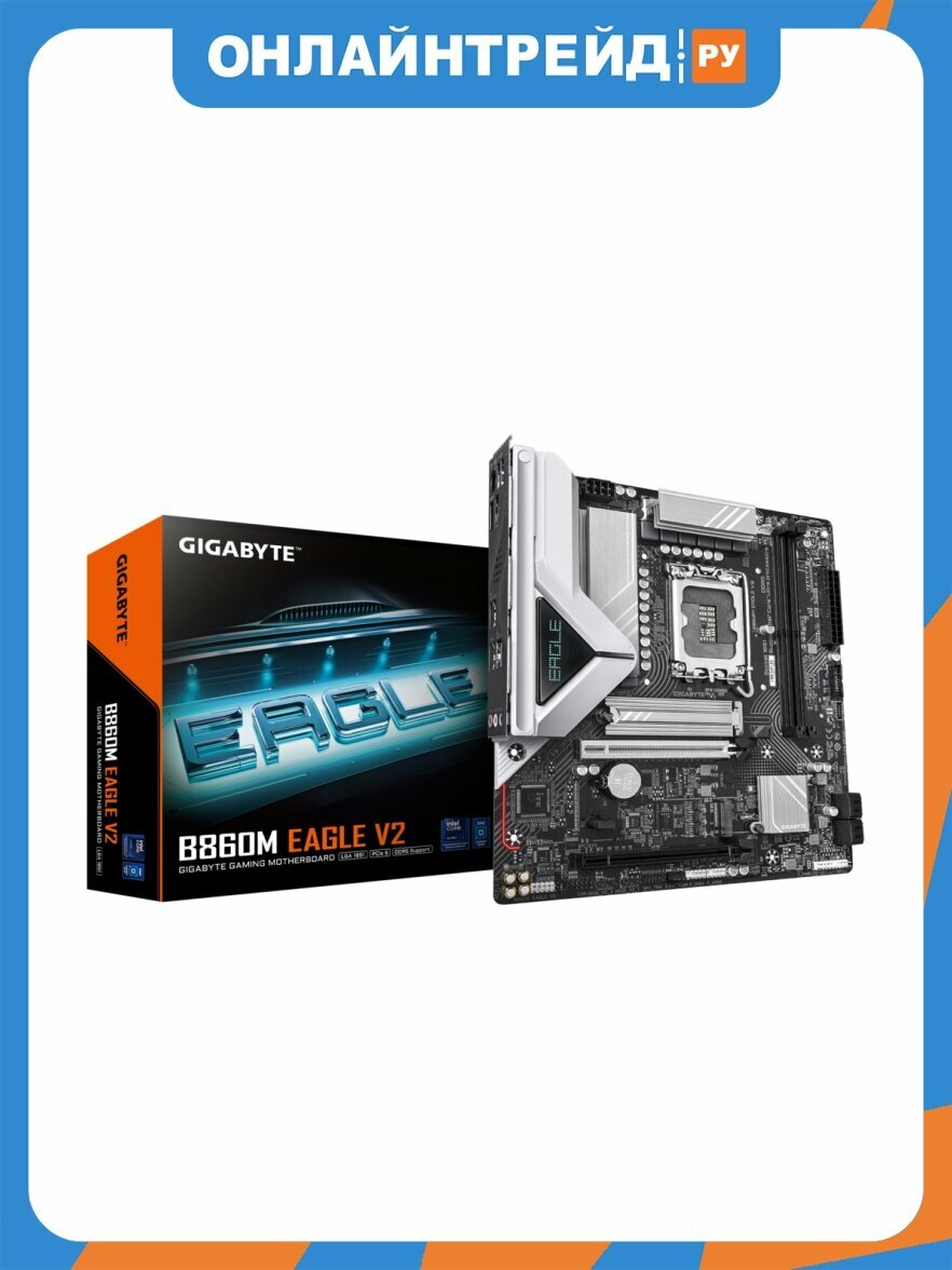 Материнская плата Gigabyte B860M EAGLE V2 (LGA1851, mATX)