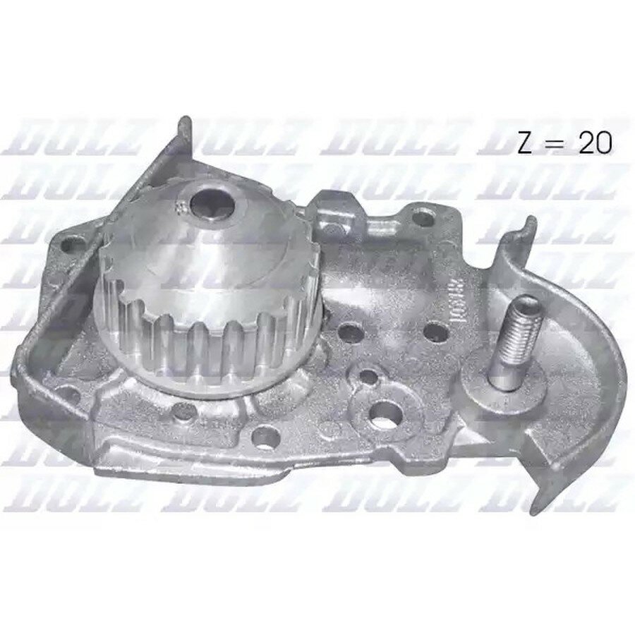 Помпа водяная пр-во Испания DOLZ R135 RENAULT LOGAN (LS) 1.4I,1.6I 04-13, SANDERO 1.4I,1.6I 08-12, RENAULT KANGOO 1.4I,1.6I 97-, MEGANE I 1.4I,1.6I 96-03, CITROEN BERLINGO (B9) 1.6I 08-