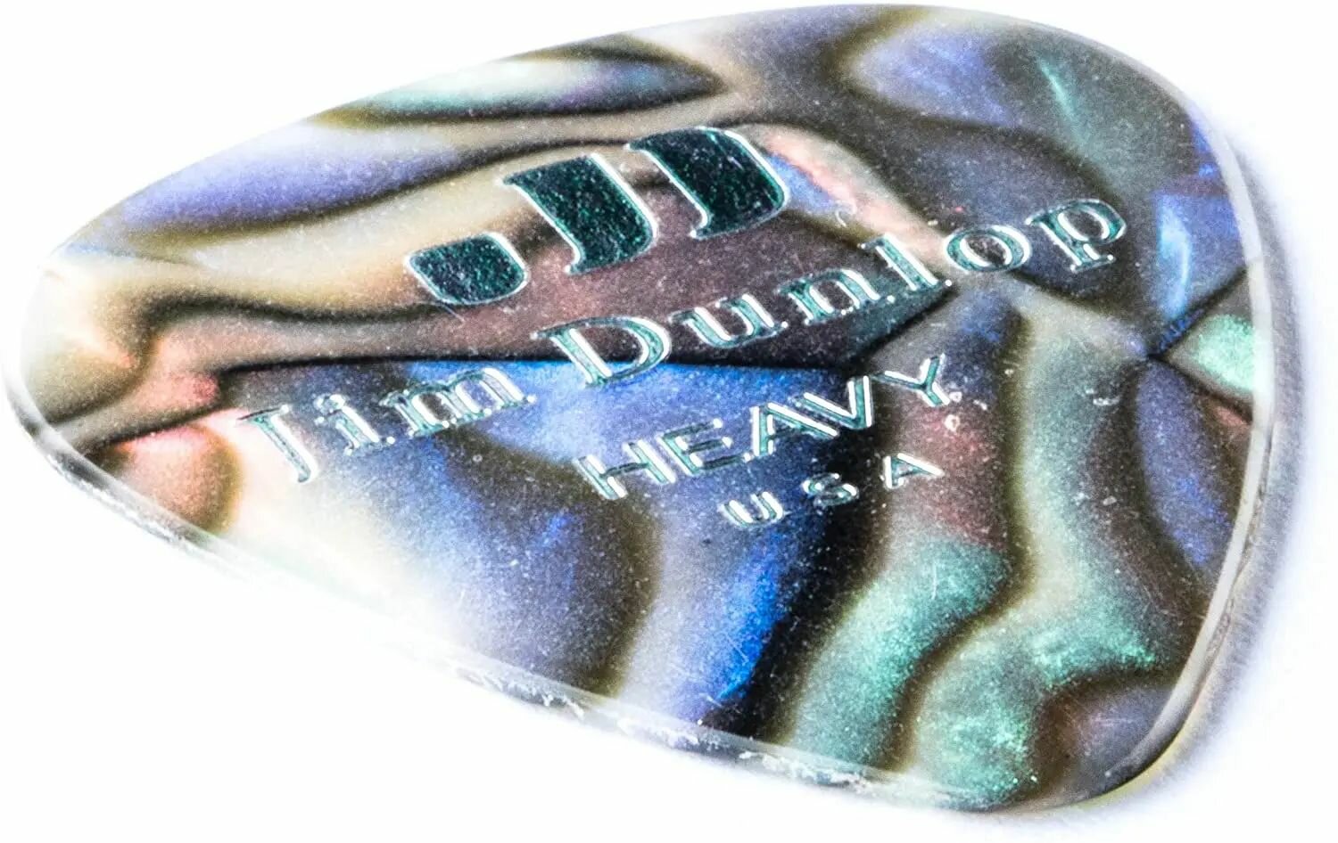 Медиаторы Dunlop Celluloid Abalone Extra Heavy 483P14XH 12Pack, 12 шт — фото 1