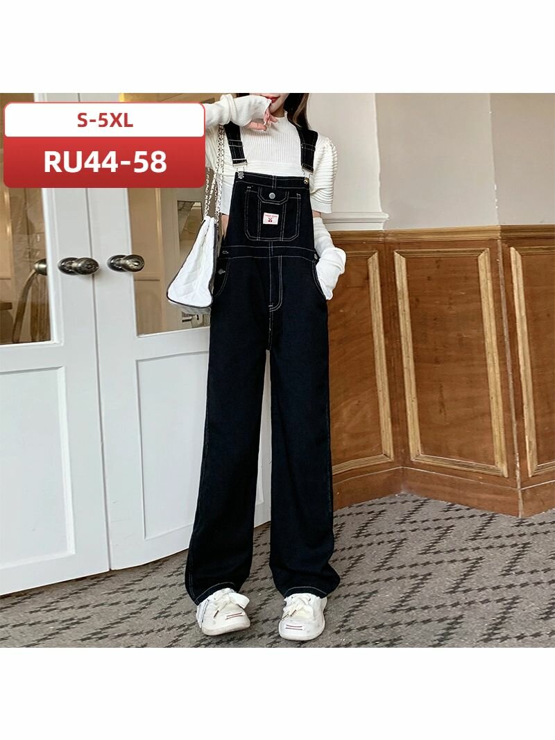 Комбинезон ROMIKY, размер 52, черный