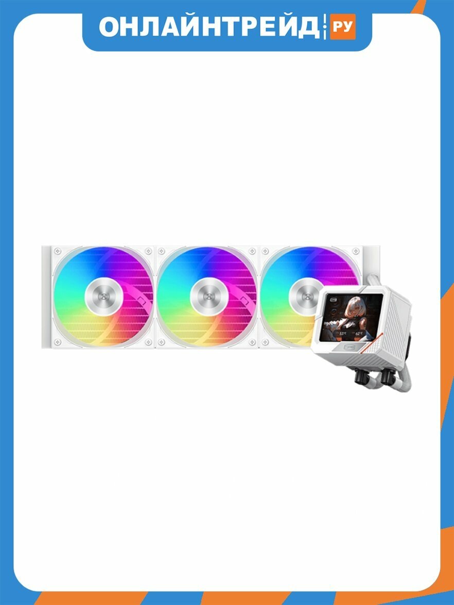 СВО для процессора Pccooler GT360 ARGB Display WH