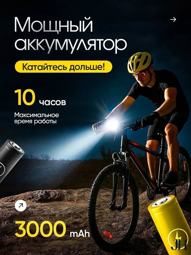 Фара передняя для велосипеда — фото 1