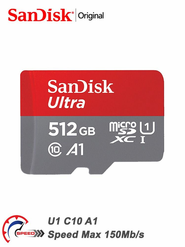Карта памяти Ultra 512 ГБ (SDSQUAC-512G)