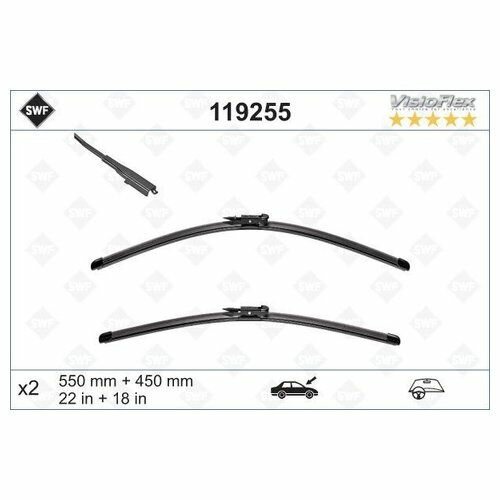 Щетка стеклоочистителя Valeo 119255