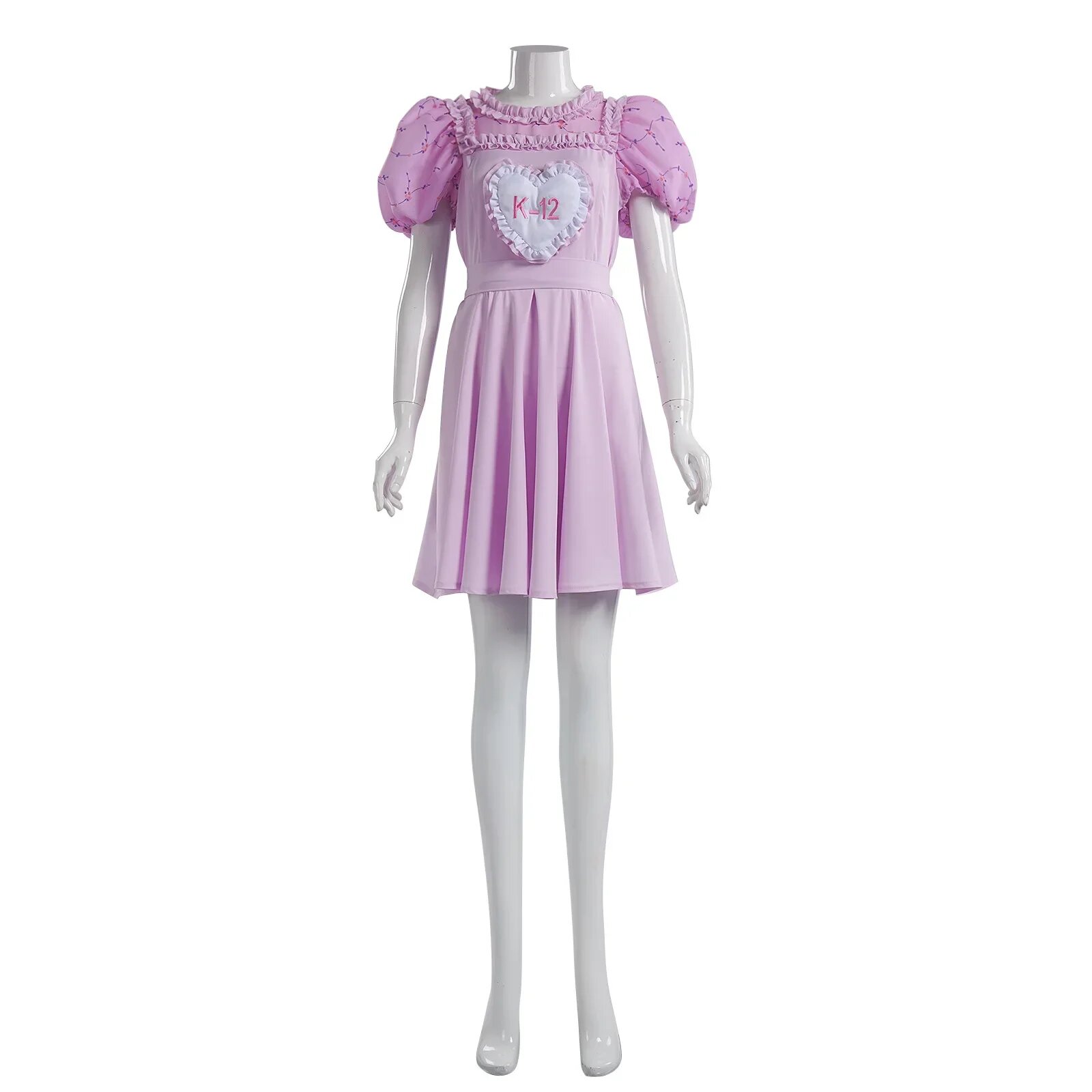 Косплей костюм Cry Baby розовый, XL