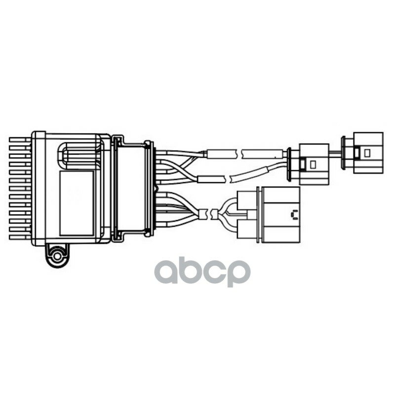 Модуль управления вент. охл. для а/м Audi A4 (07-)/A6 (11-)/Q5 (08-)/Q3 (11-) (LFR 1830) LUZAR арт. lfr-1830