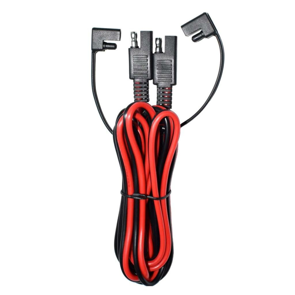 Автомобильный удлинительный кабель питания 2 м, 14AWG, 2 контакта, SAE-SAE.