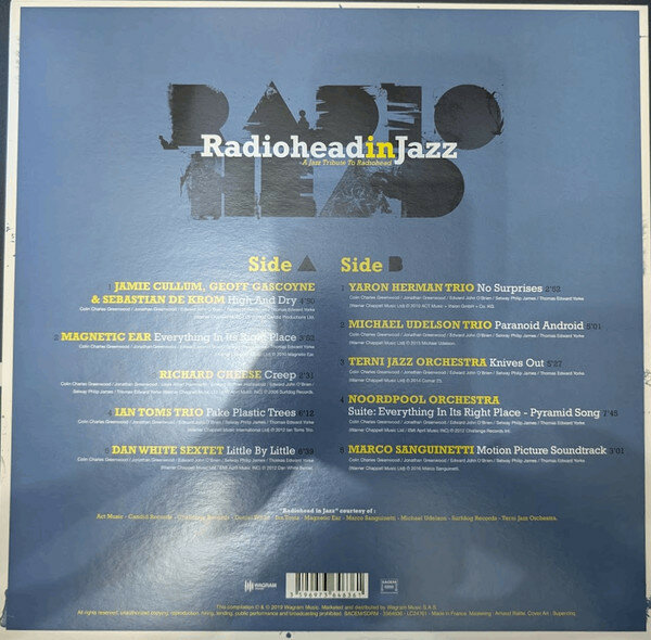 Radiohead In Jazz (СборниК) (LP)