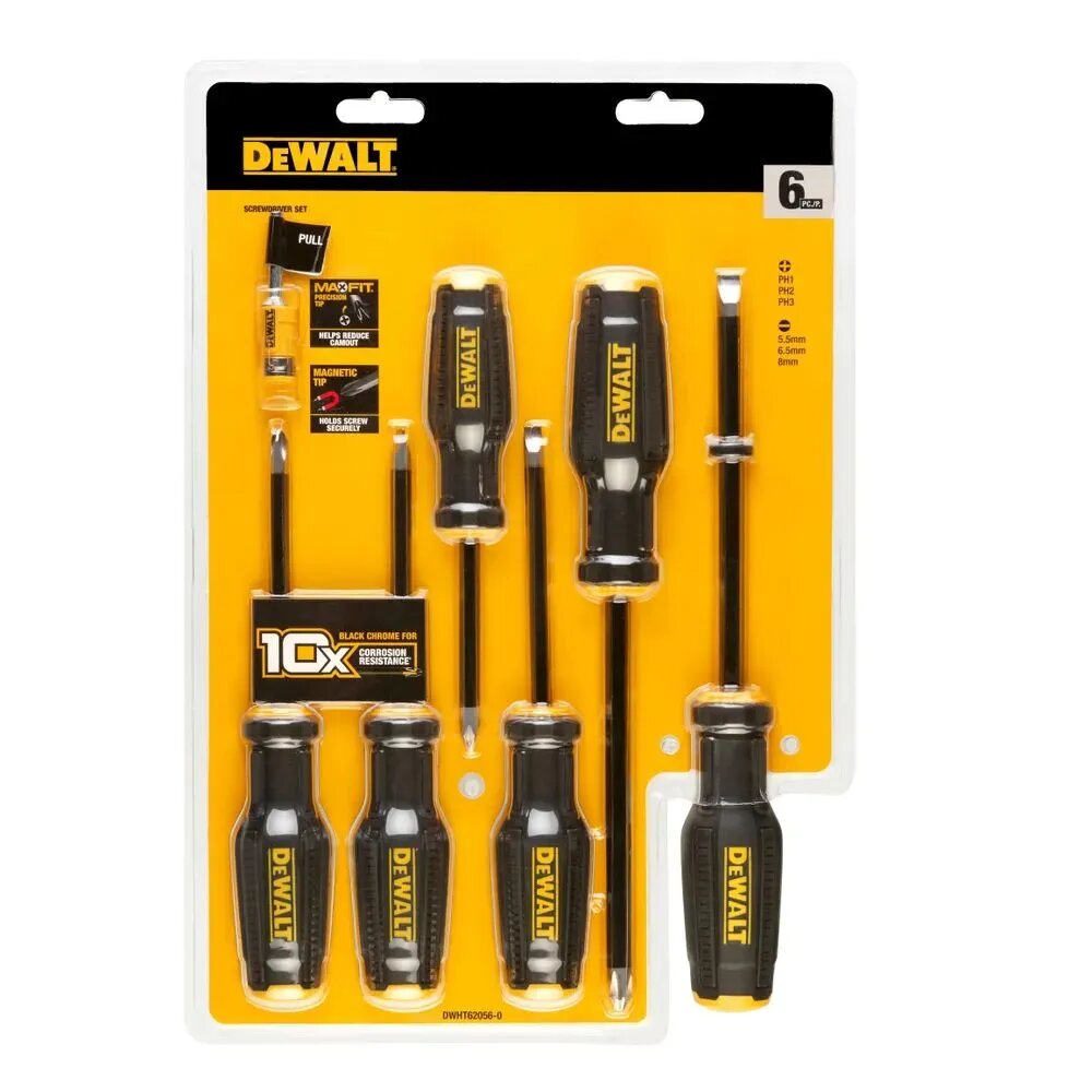DEWALT DWHT62056-0 Набор отверток с наконечником 6 шт