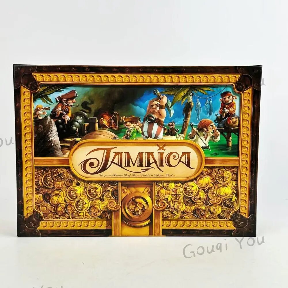Настольная игра: JAMAICA Пиратская Тактическая Гонка с Тайными Миссиями (2-6 игроков, 30-60 мин)