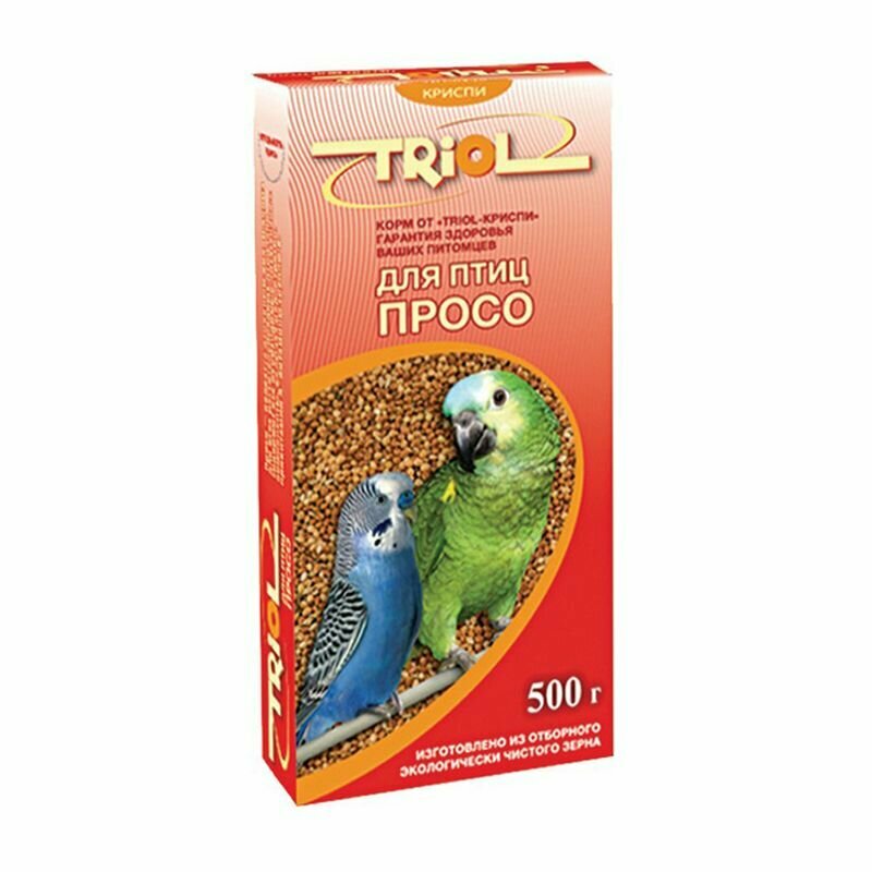 Корм Triol Standard Просо для птиц и грызунов, 500 г