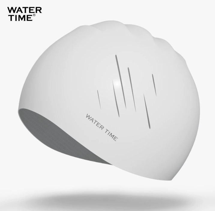 WATERTIME WT6217 Шапочка для плавания, для бассейна, белая