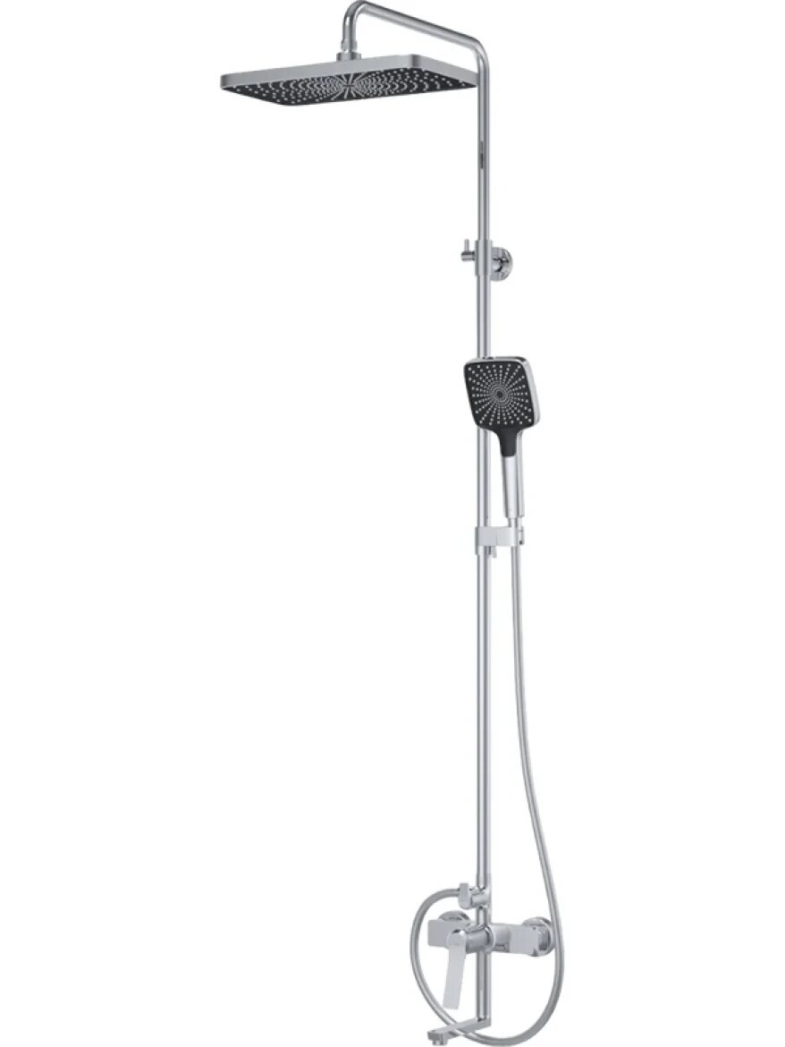 Душевая стойка IDDIS Parker PARSB3Fi06 глянцевый хром