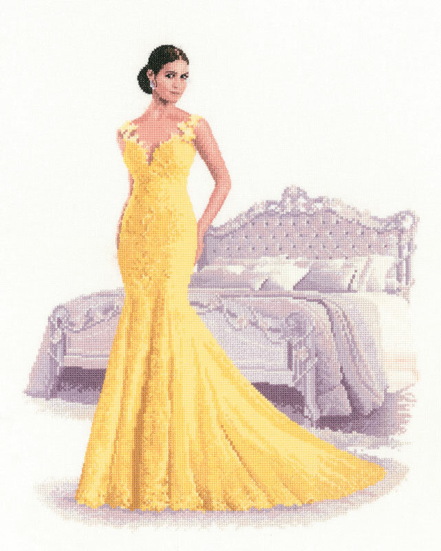 Набор для вышивания Heritage Зоя, 31,5х38,5 см (ND. HRG. JLZO1400E)