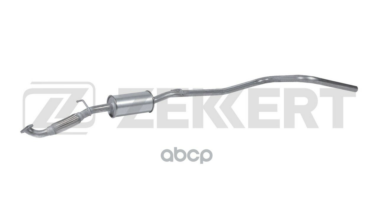 Глушитель дополнительный Ford Fusion 02- Fiesta V 01- Mazda 2 03- Zekkert арт. ga-2060a