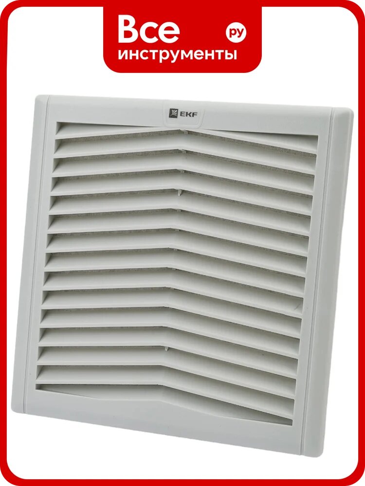 Вентилятор с фильтром EKF 102 м /ч 176x176 мм 220В IP54 PROxima FAN102F, используется