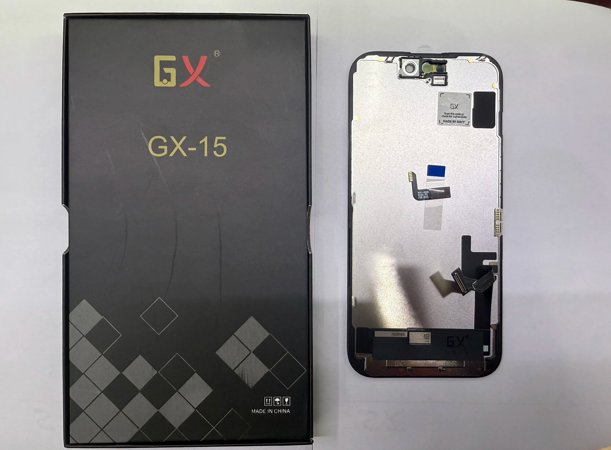 Дисплей GX OLED Для iPhone X, XS, XS Max, 11, 12, 13, 14, 15, 16 Pro Max С Функциями True GX-OLED-15