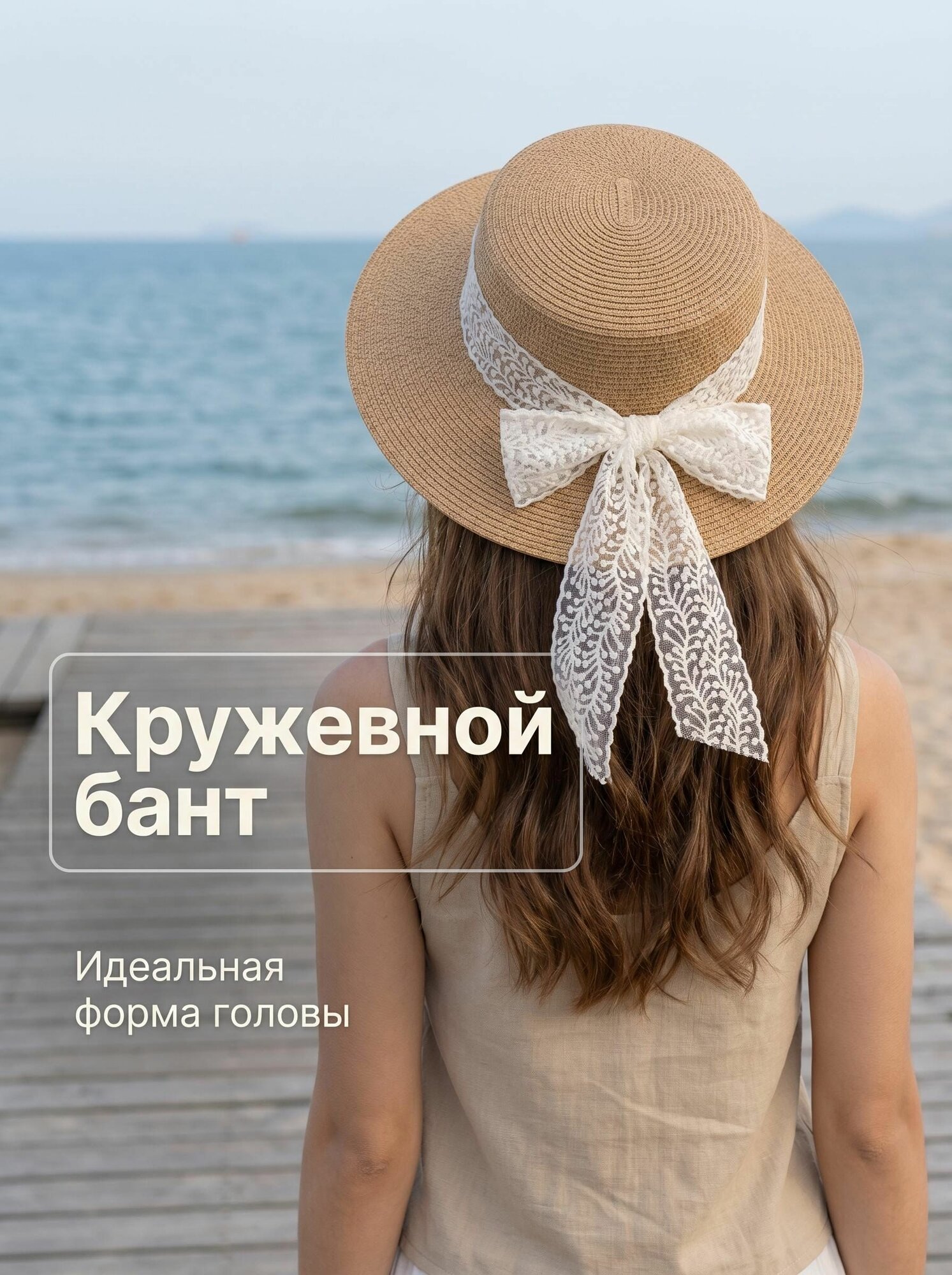 Берет  для девочек и женщин, размер OneSize, хаки — фото 1