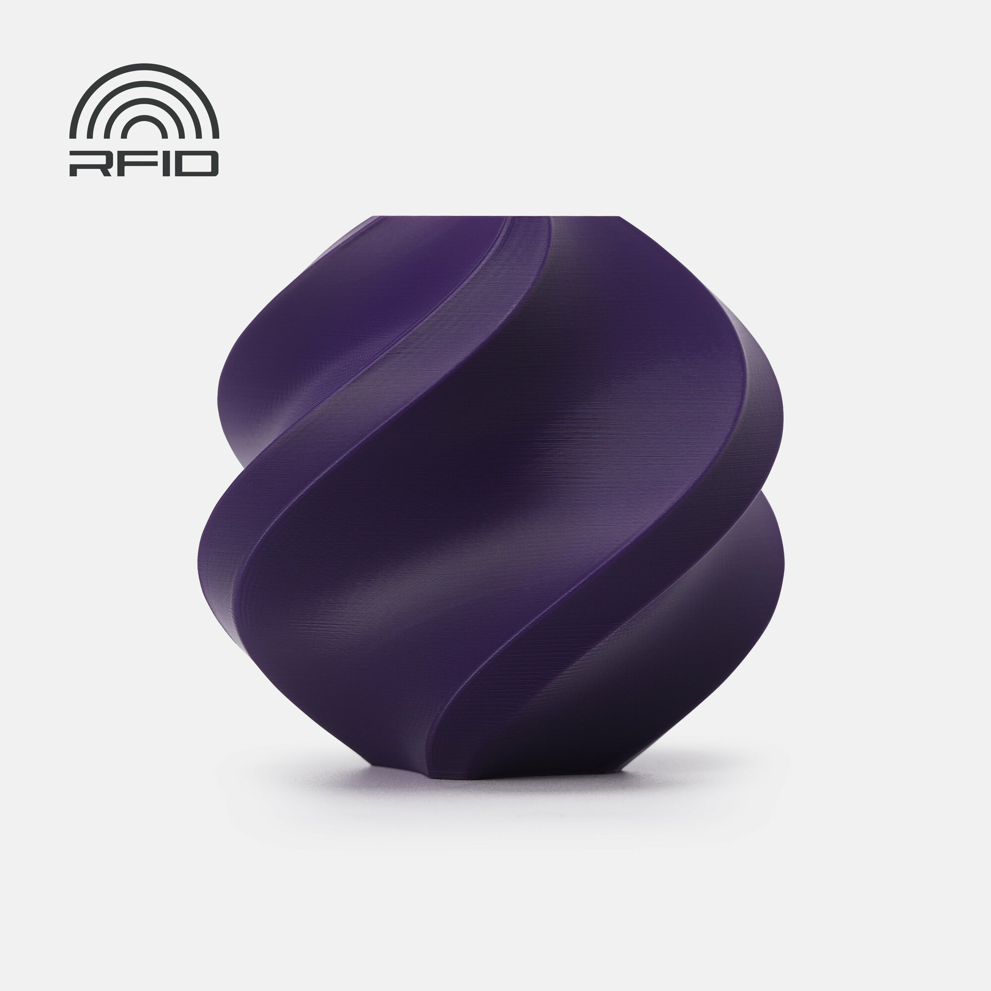 Пластик PLA Basic Bambu Lab, 1кг (Без катушки), Indigo Purple (10701), Пурпурно-индиго