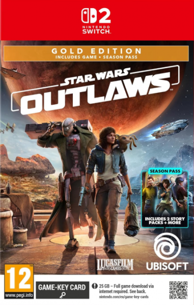 Видеоигра Nintendo Star Wars Outlaws Для Switch 2, оригинал, гарантия 1 год