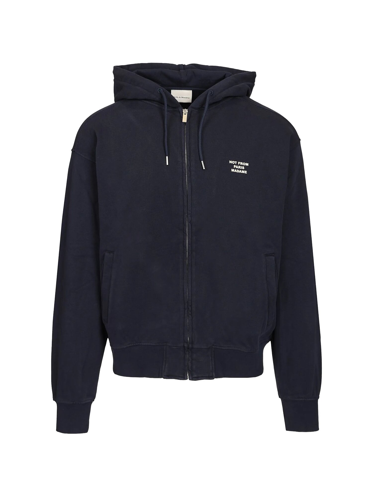 Худи Slogan-print zip-up hoodie