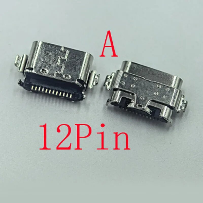 USB Type-C разъем 12Pin для TCL 9080G, 9081, Цвет: 5Pcs A