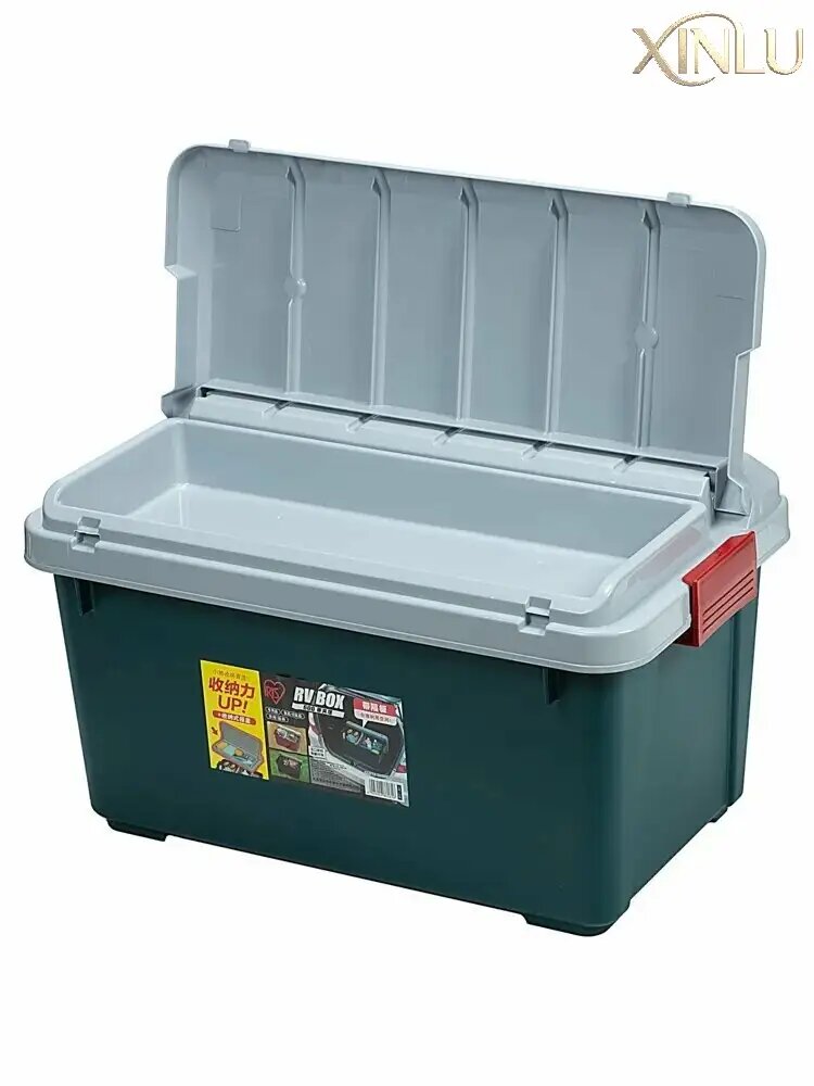 Ящик экспедиционный IRIS RV BOX RV600C c двойной разделенной крышкой, 40 л. 61,5x37,5x34 см.