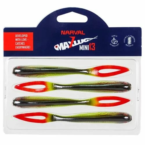 Силиконовая приманка Narval Maxlug Mini 13см #062 4шт.