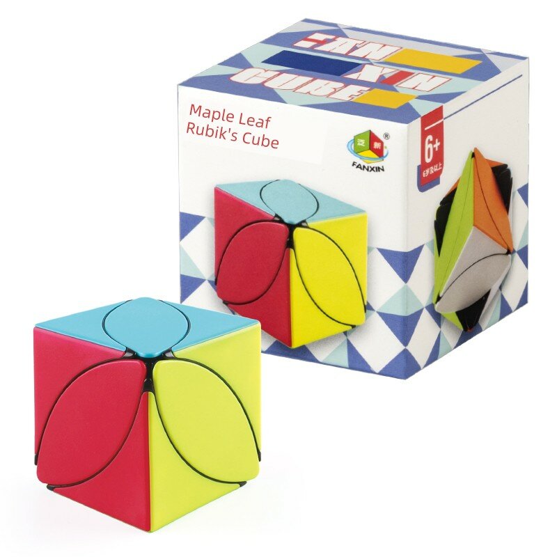 Fanxin Maple Six Colors Speed Cube, гладкое вращение, высококачественный пластик, несколько цветовых вариантов