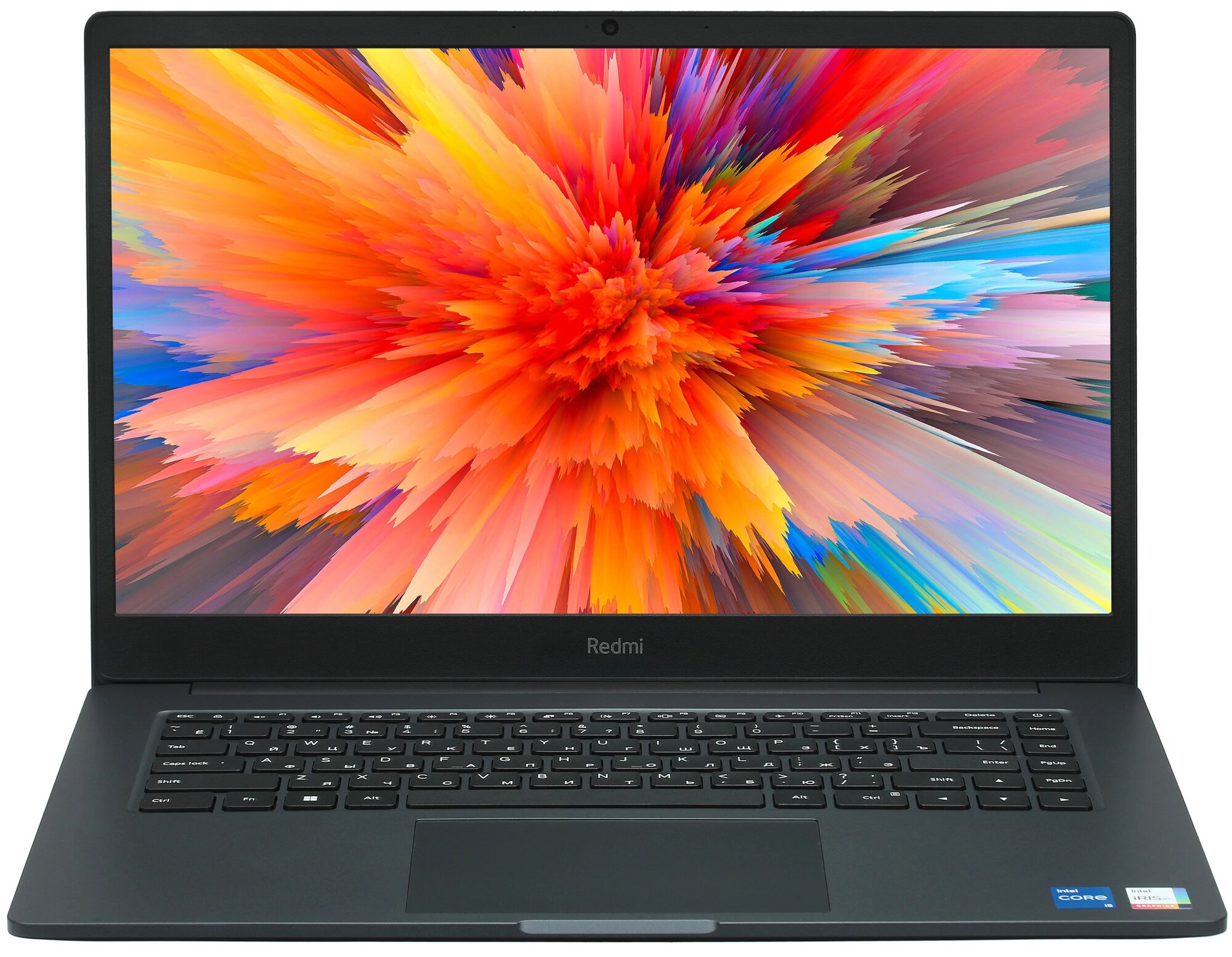 15.6" Ноутбук Xiaomi RedmiBook 15 серый [английская/русская раскладка, 1920x1080, TN+film, Intel Core i3-1115G4, ядра: 2 х 3 ГГц, RAM 8 ГБ, SSD 256 ГБ, Intel UHD Graphics, Windows 11 Home]