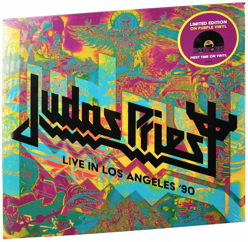Judas Priest. Live In Los Angeles '90 (LP) (Картонный конверт)